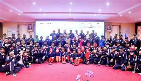 Lepas Kontingen Pornas Korpri Ke Semarang Gubernur Raih Prestasi