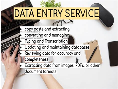Data Entry Involves Creating Converting Updating Extracting And
