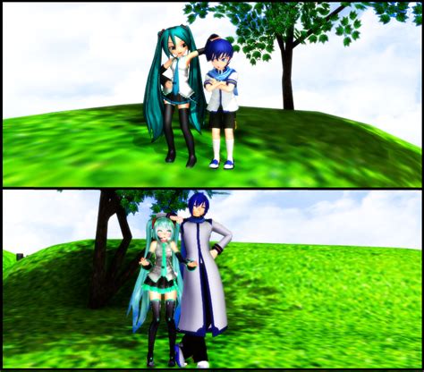 Mmd Miku Y Kaito Trailer By Akemi Noriakmmd On Deviantart