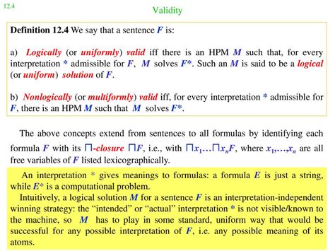 The Language And Formal Semantics Of Computability Logic Ppt Download