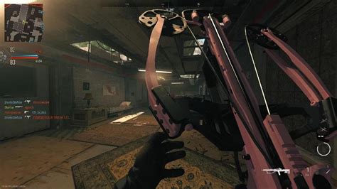 Mw2 Pink Crossbow And Knives Youtube