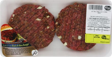Private Selection Bacon Cheddar Angus Beef Patties 1 Lb Kroger