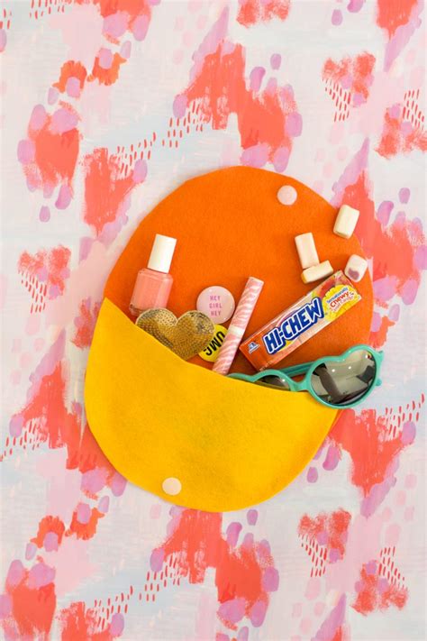 Diy No Sew Fruity Foldover Pouch