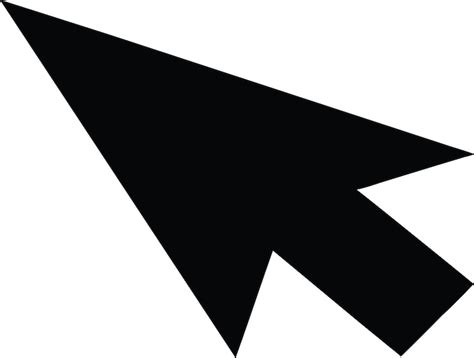 Mouse Cursor Cursor Icon Click Arrow Vector And Websites Isolated On