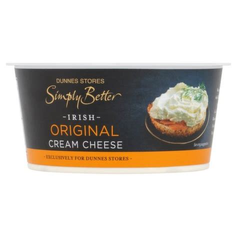 Dunnes Stores Simply Better Irish Original Cream Cheese 180g Dunnes