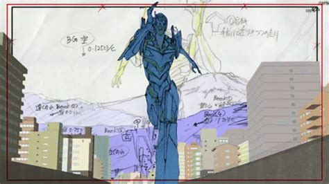 Evangelion Pencil Animations Thinking Animation