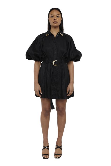 Aje Recurrence Button Up Dress All The Dresses