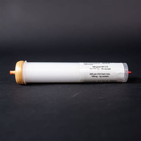 Redisep Gold® C18 Reversed Phase Column 150 Gram Package Of 1