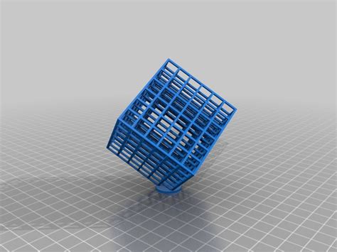 Free 3d File Lattice Cube Fine V2・3d Printer Model To Download・cults