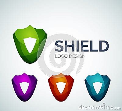 SSL Protection Secure Red Shield Vector Icon Stock Vector Illustration Of Security Shield