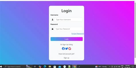 Umakant Yadav On Linkedin Create A Login Form Using Bootstrap
