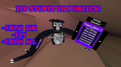 Using Mods In Public Lobbies Part 2 With Iis Stupid Menu Crash All Youtube