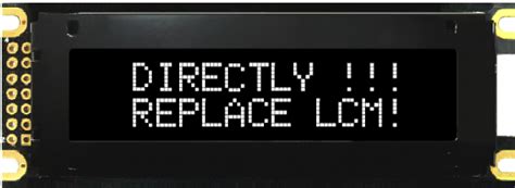 X COB OLED Character Display