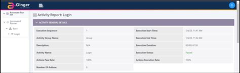 Web Application Automation Using Ginger