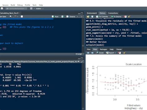 Building Statistical Models In R Linear Regression