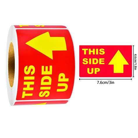 Multiple Sizes Fragile Label Stickers English Warn Grandado