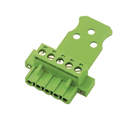 5 Mm Pitch Printed Circuit Board Pcb Terminal Block Plug W Cable