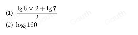 solved a log 12 1 2 log 7 log 2 b log 35 5log 32 [algebra]