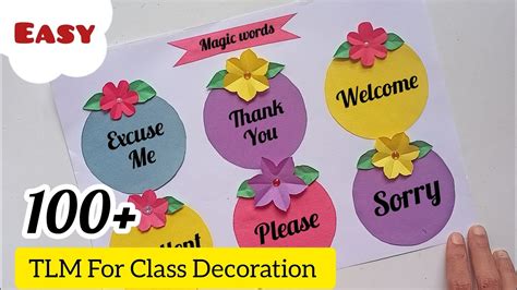 100 Tlm Ideas For Primary School Decoration 100 Charts For Class