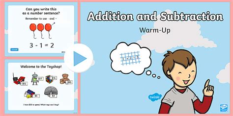 Year 1 Addition And Subtraction Warm Up Powerpoint Twinkl