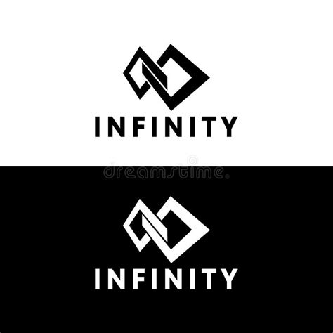Infinity Vector Logo Template Illustration Design Stock Illustration