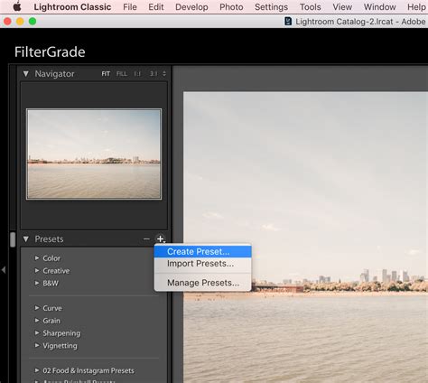 How To Create Preset Folders In Lightroom 2021 Filtergrade