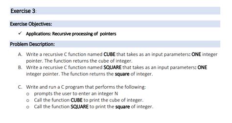 Solved Exercise 3 Exercise Objectives Applications