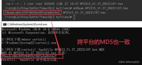获得文件md5——校验完整性 And Window 和 Linux下操作windows Md5 Csdn博客