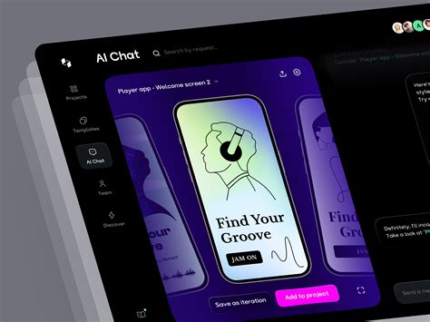 ai powered app generator web app by kristy for orizon ui ux design