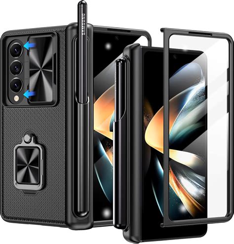 Doeshine Hülle Für Samsung Galaxy Z Fold 4 Handyhülle Mit S Pen Slot