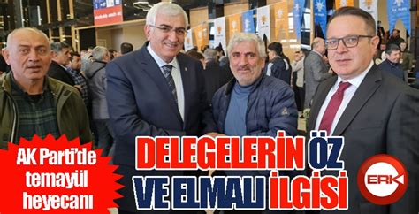 AK Partide temayül heyecanı