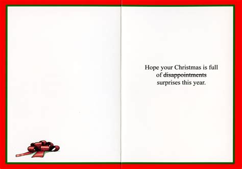 Keep The Bow Box Of 12 Funny Humorous Christmas Cards