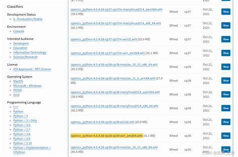 离线安装 python opencv 离线安装opencv python csdn博客