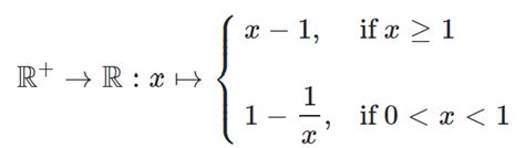 solved show that the function is bijective continuous and
