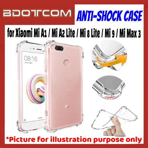 Anti Shock Drop Proof Protective Case For Xiaomi Mi A Mi A Lite Mi Lite Mi Mi Max