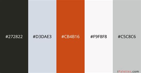 Monokai Color Palette And Colors 272822 D3dae3 Cb4b16 F9f8f8