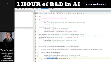 Creating A Gephi Plugin 4 Collecting Textual Attributes From The