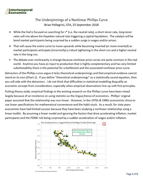 2018 09 25 The Underpinnings Of A Nonlinear Phillips Curve Pdf