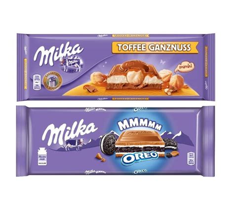 Милка Шоколадная плитка Тоффи Холнат и Орео 300гр 2шт - купить с ...