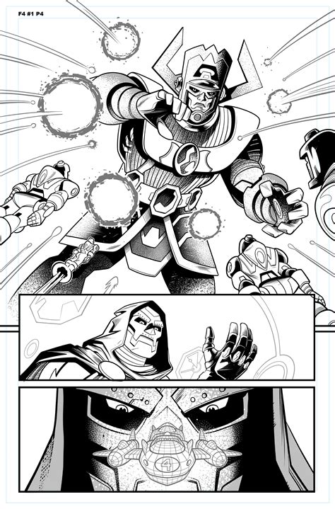 Fantastic 4 Cba Samples Behance