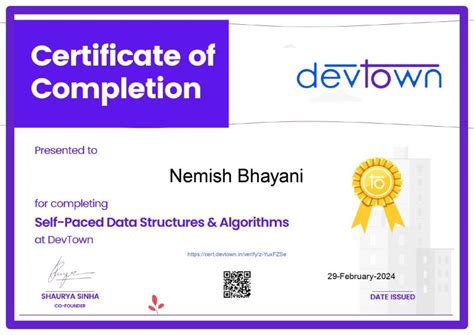 Nemish Bhayani On Linkedin Datastructures Algorithms Techskills
