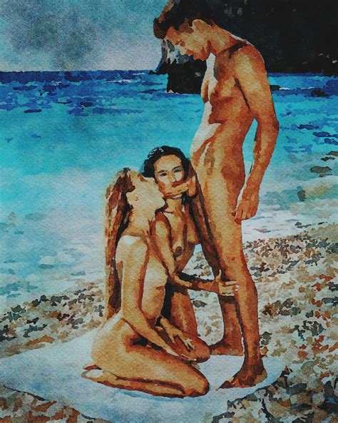 Erotic Digital Watercolor Porn Pictures Xxx Photos Sex Images Pictoa
