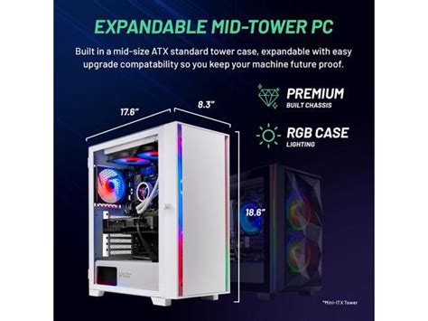 Skytech Shiva Gaming Pc Intel I5 14400f 2 5 Ghz Rtx 4070 Super 1tb