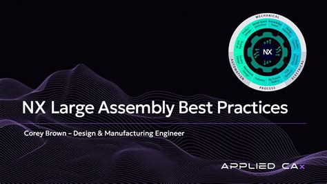 NX Large Assembly Best Practices Applied CAx