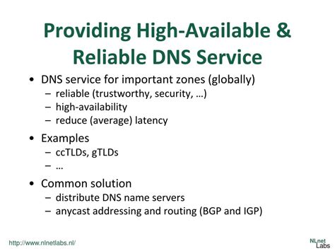 ppt self managing anycast routing for dns powerpoint presentation free download id 1568668