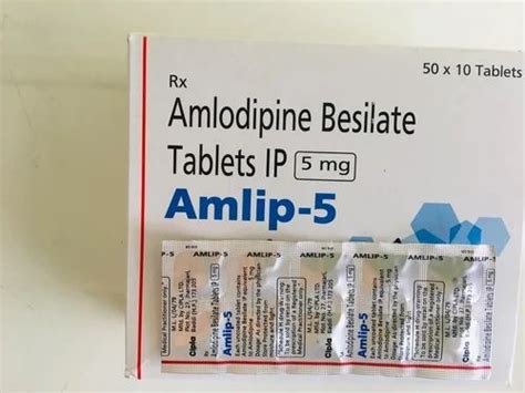 Amlip 5 Mg Tablets At ₹ 350stripe Cardiovascular Drugs In Nagpur