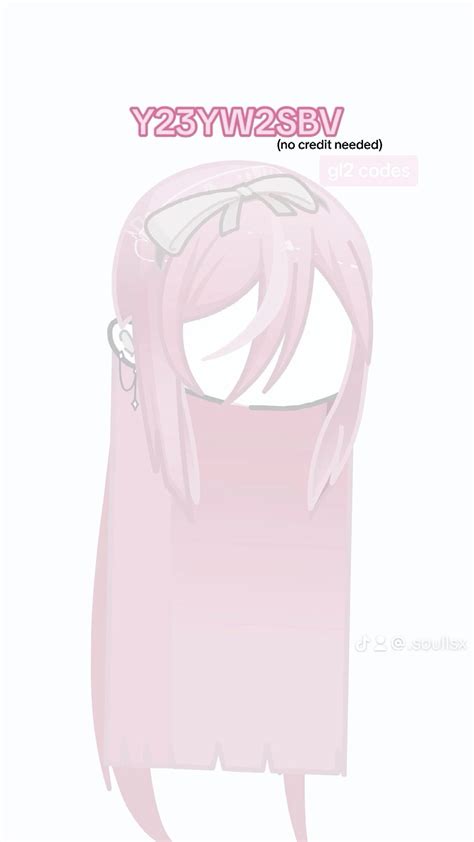 Long Hair Ideas Gl2 Club Hairstyles Gacha Base Poses Cute Club