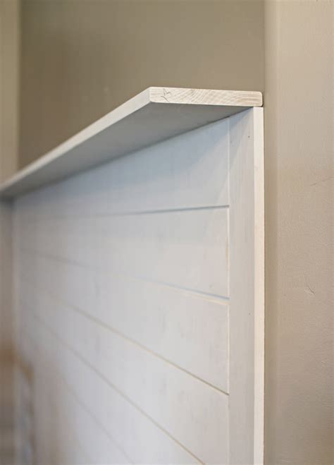 How To Build An Entryway Shiplap Wall The Home Depot