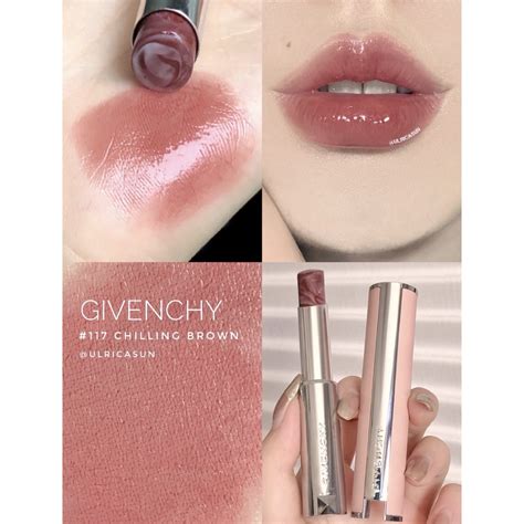 N117現貨預購 M Givenchy 紀梵希 大理石小粉皮護潤唇膏 口紅 小羊皮 唇膏 大理石n102 N37 N3 蝦皮購物