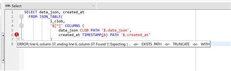 Getting A Format Error With A JSON Function 4378476